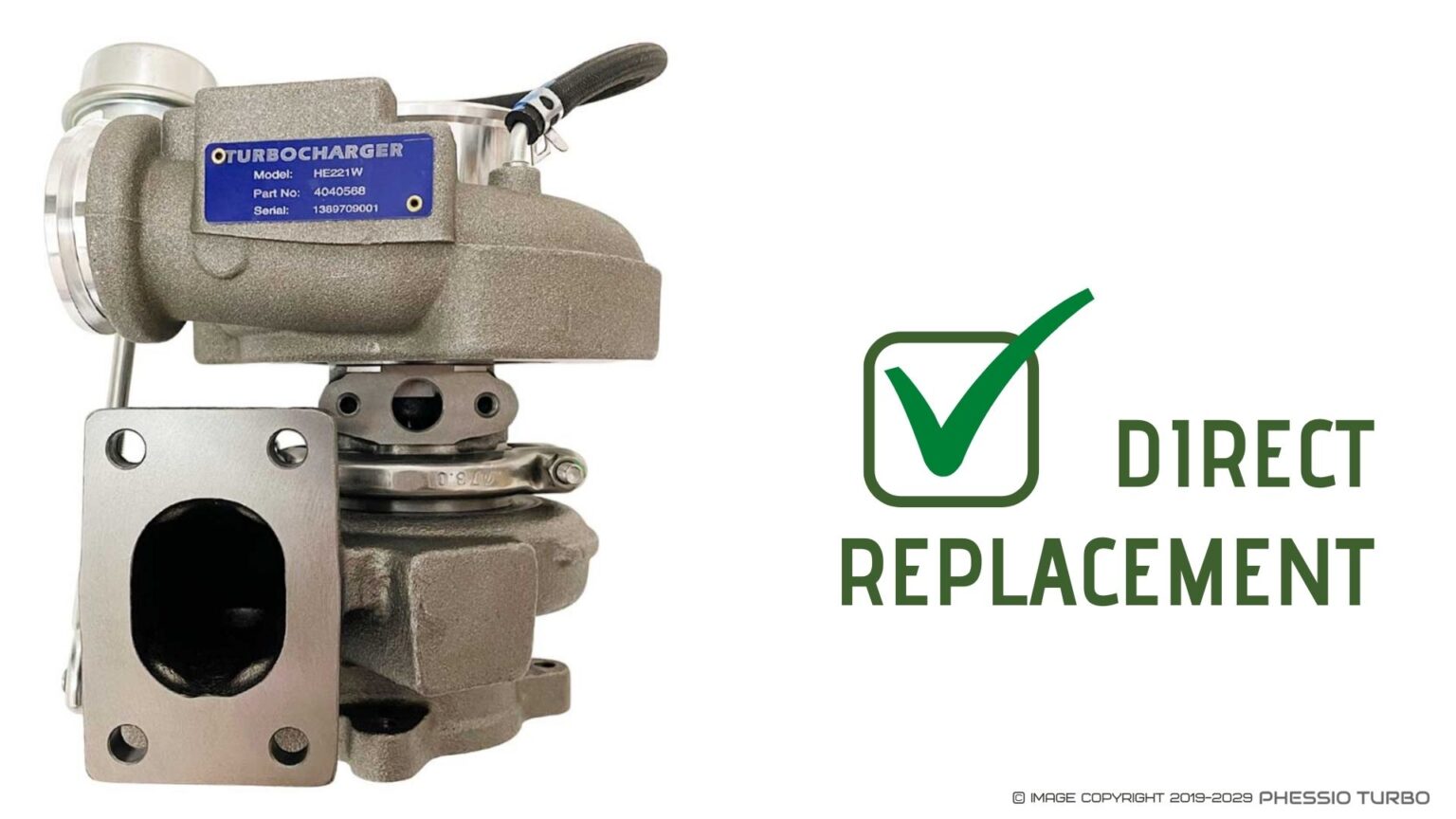 4048808 Turbo HE221W 4040560 For Cummins QSB4.5 Engine