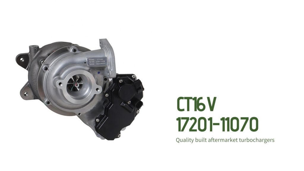 CT16V 1720111070 Turbocharger For Toyota 2.4L 2GD-FTV Engine