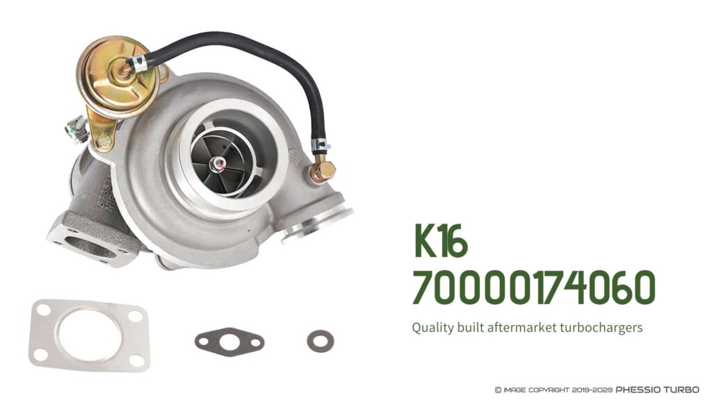 70000174060 turbocharger for Ford Cargo with Cummins ISBE4 engine