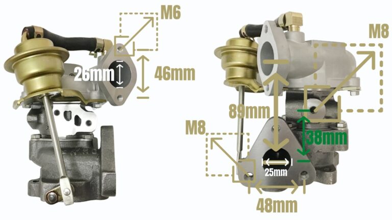 VZ21 Turbo Small Engine Turbocharger For Motorcycle, Go Kart, Dirt Bike